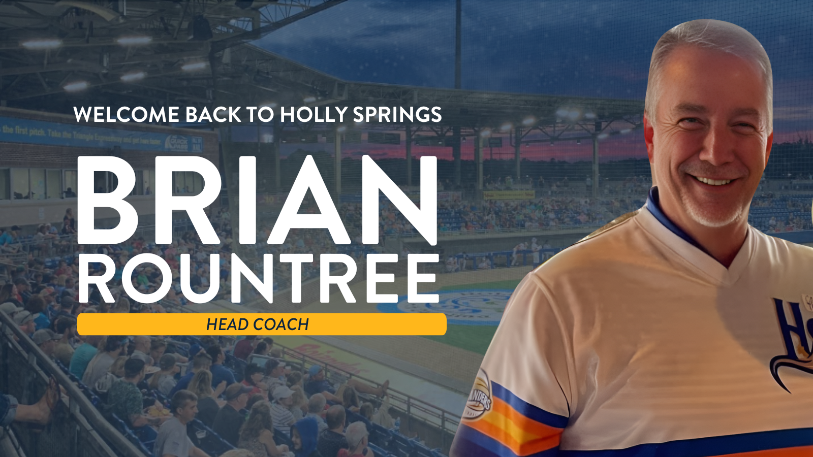 Welcome Back Coach Brian Rountree