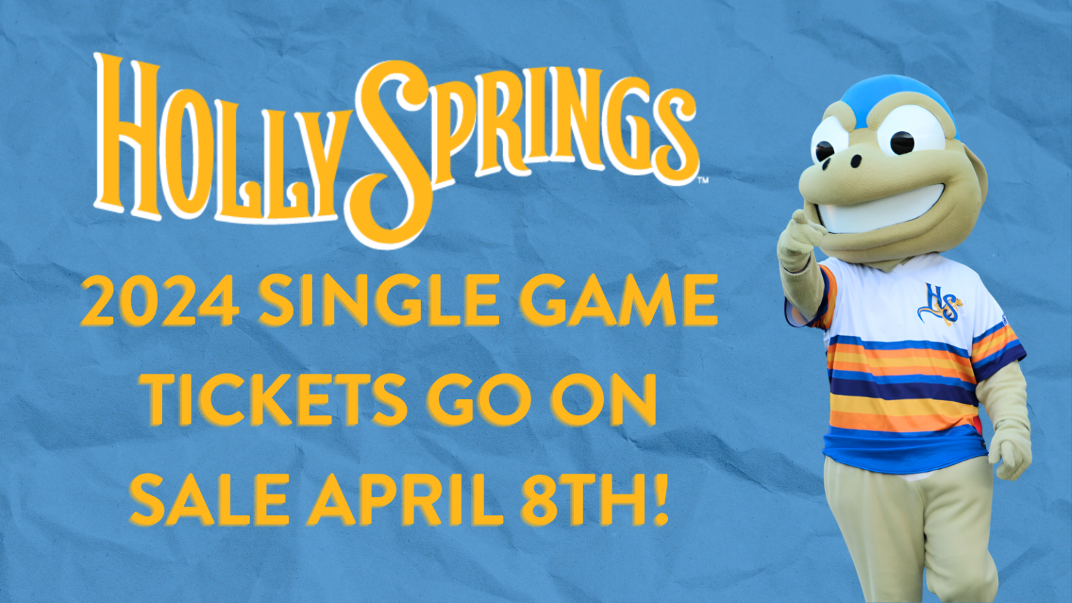 Single Game Tickets Coming Soon!